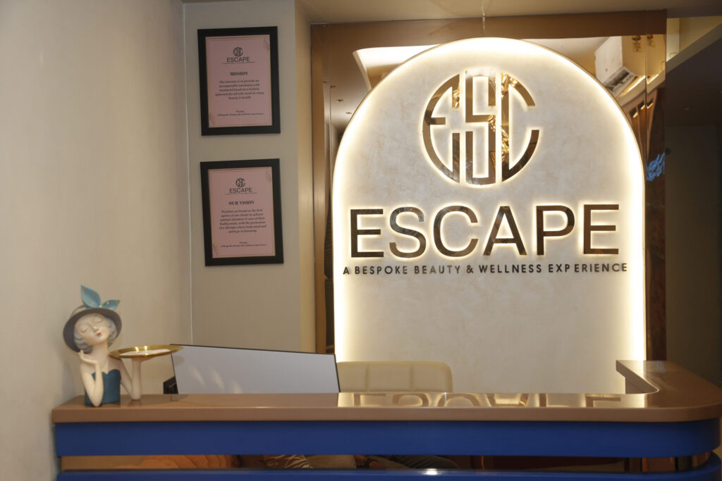 Escape salon and spa Price List (Packages) 2025