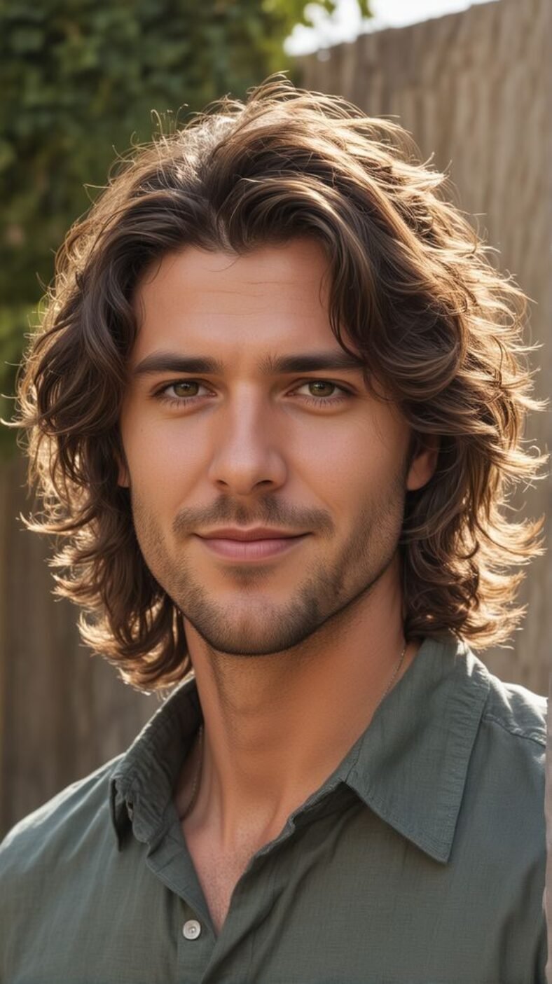 33 Stylish Long Wavy Hairstyles for Men: Transform Your Look Now