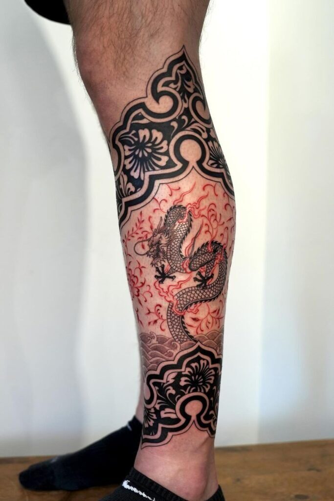 Calf Tattoos for Men: 27 Cool Designs That Are Shaping Modern Masculinity