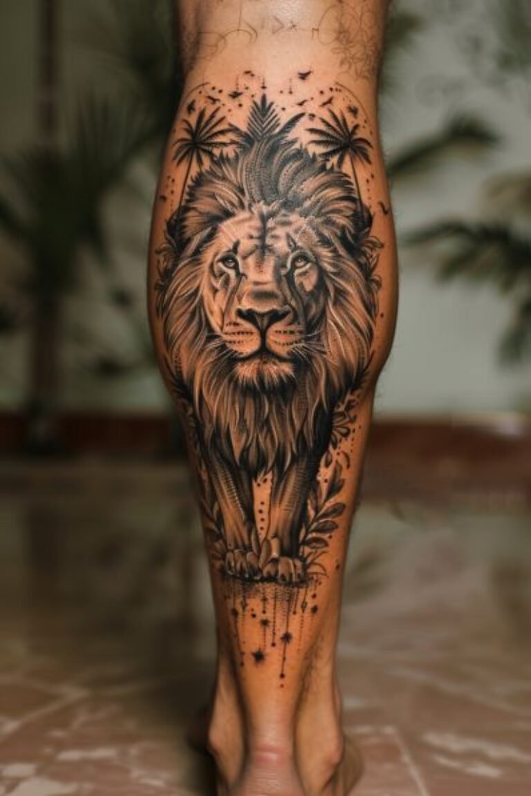 Calf Tattoos for Men: 27 Cool Designs That Are Shaping Modern Masculinity