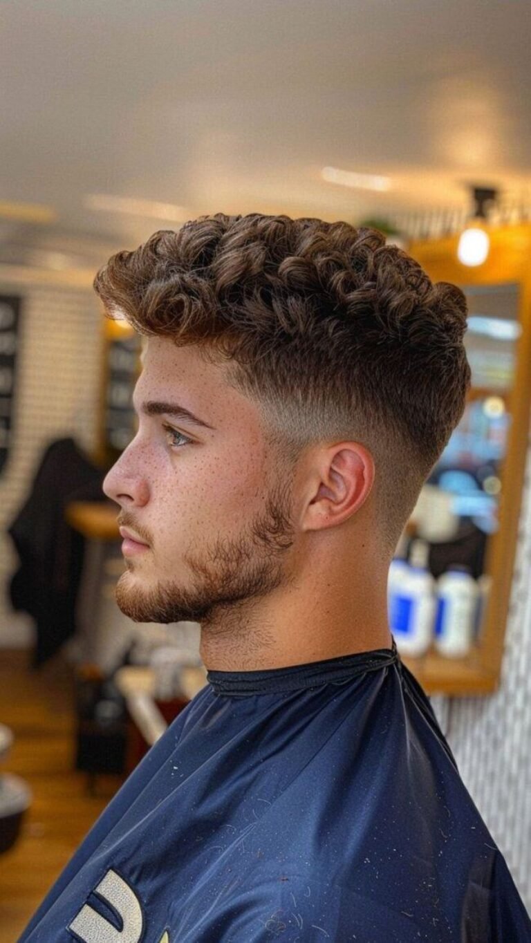 Low Taper Fade Curly Hair: 25 Fresh Haircuts