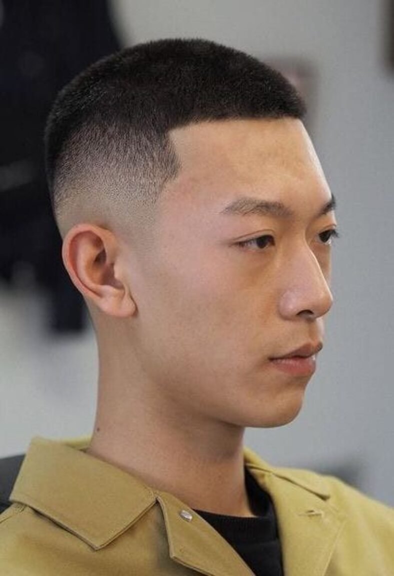 20 Stylish Asian Buzz Cuts for All Face Shapes